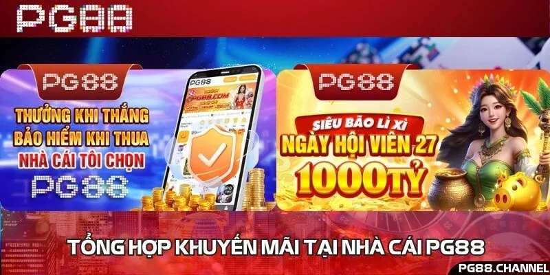Tổng hợp khuyến mãi tại nhà cái PG88